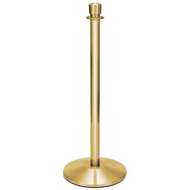 Brushed Solid Brass Stanchion - 2742 - Forbes Industries