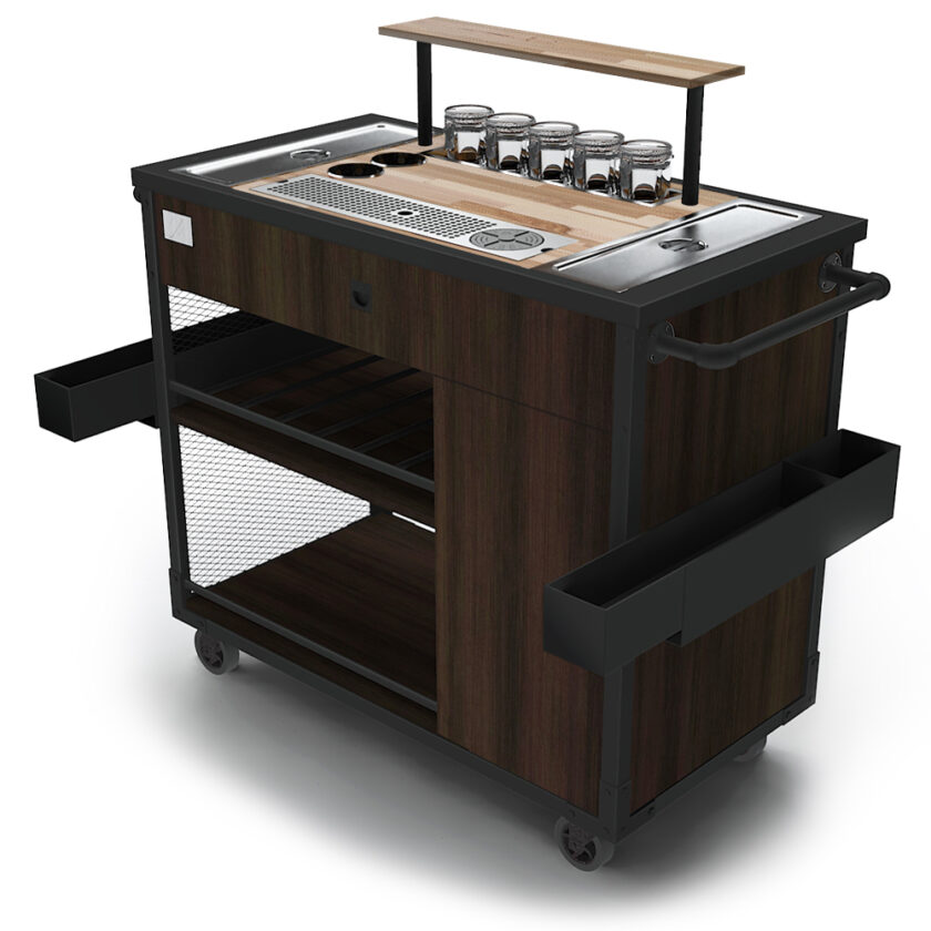 Elevate your drink service with Mixology Bar Carts - Forbes Industries