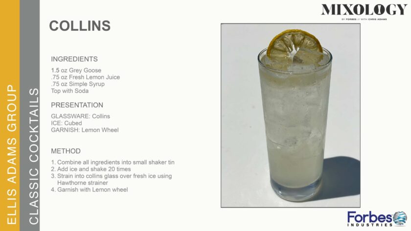 Vodka Collins - Forbes Industries