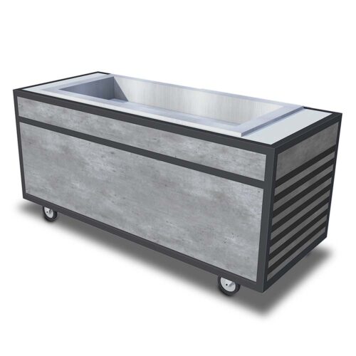 Insulated Ice Well Station with Covers - Forbes Industries