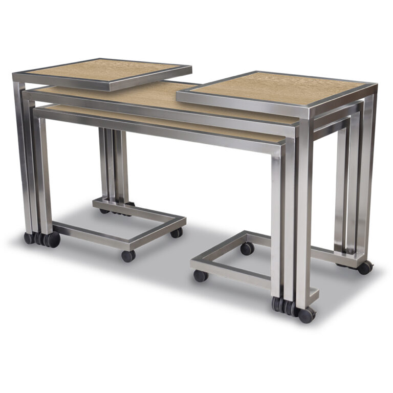 Claremont Four Mobile Nesting Tables - Executive 7404HD - Forbes Industries